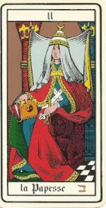 La Papisa del Tarot Evolutivo: Sabiduría Oculta y Conocimiento Interior ...